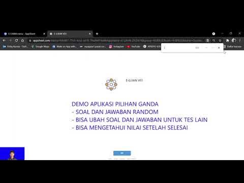 Appsheet - Demo Aplikasi Ujian Pilihan Ganda ( acak soal dan urutan ...