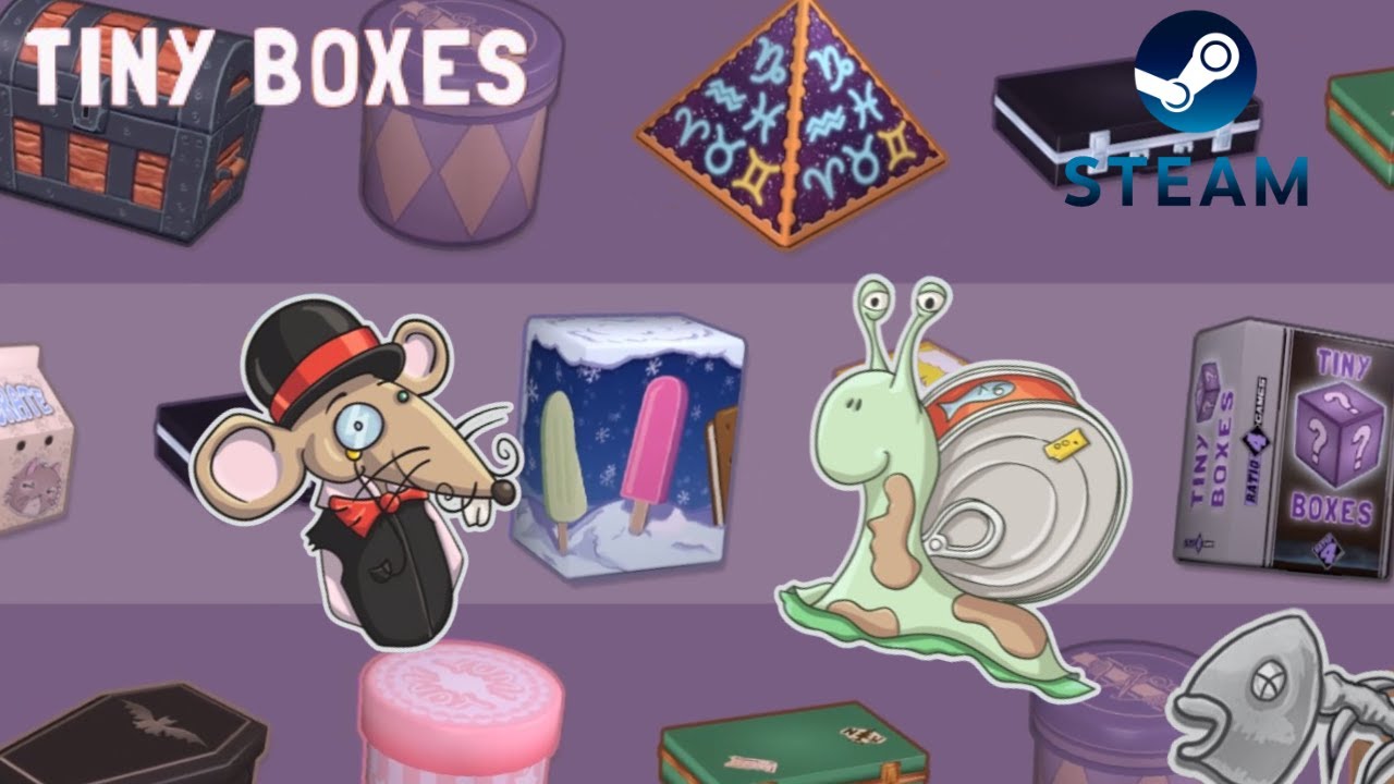 Steam | Tiny Boxes | Wild things, good stuff is Happening! [Part 2] - YouTube