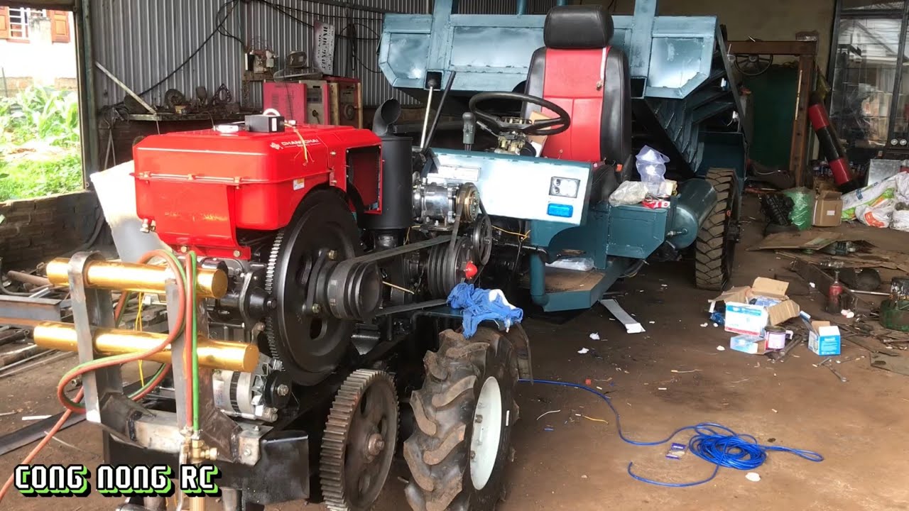 Xe cong nong đầy đủ dồ chơi siêu víp - YouTube