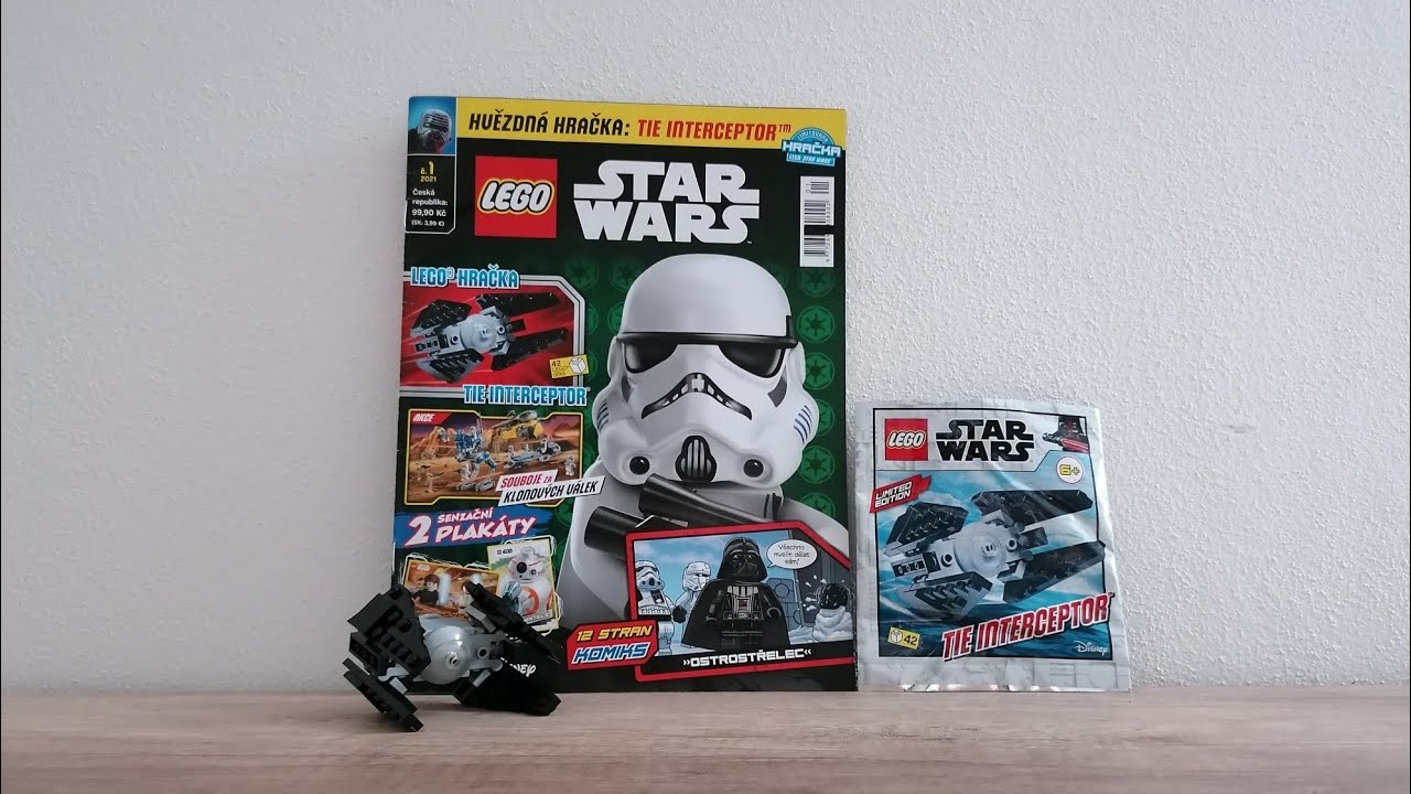 Stavba lego setu TIE Interceptor (912067) z roku 2021 Star Wars - YouTube