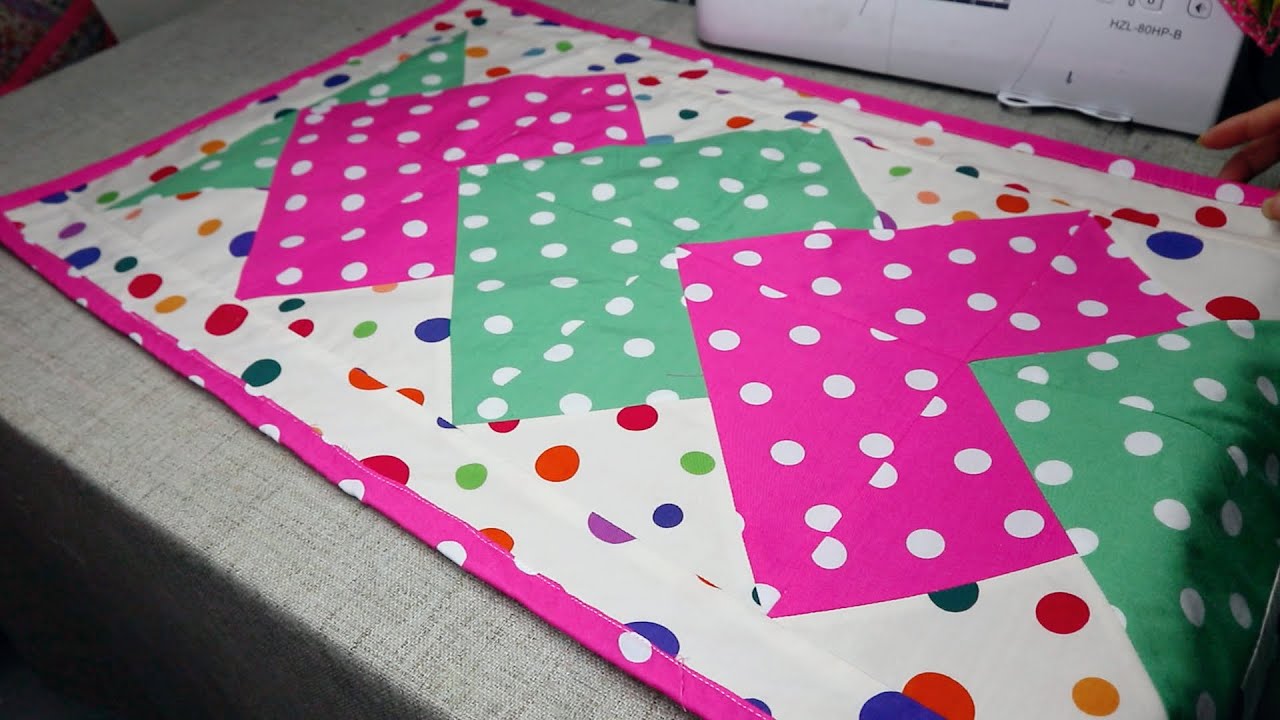 Transform leftover fabric into a beautiful patchwork quilt | sewing idea - YouTube