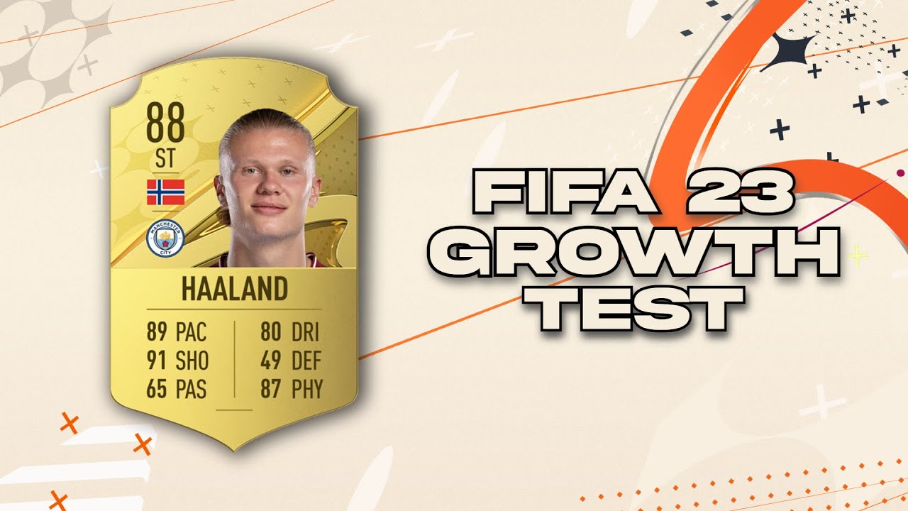Erling Haaland Growth Test | FIFA 23 Career Mode - YouTube