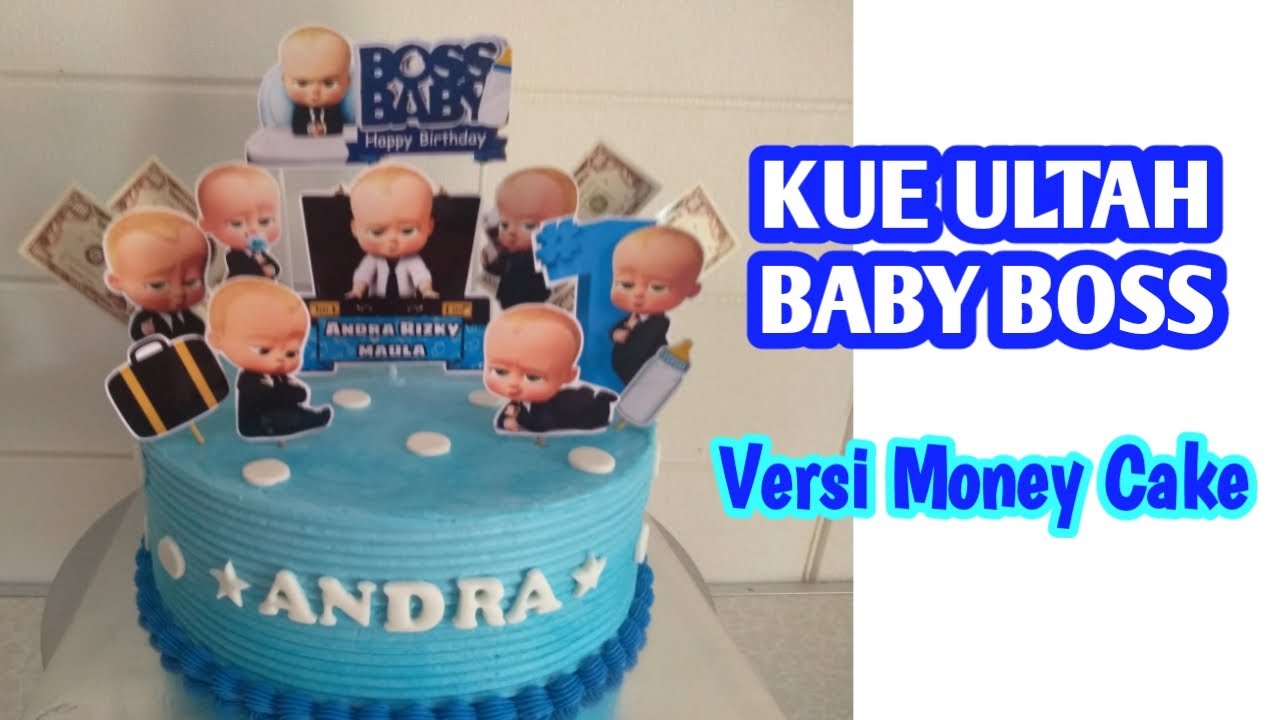 Cara Membuat Kue Ultah Baby Boss |BABY BOSS CAKE - YouTube