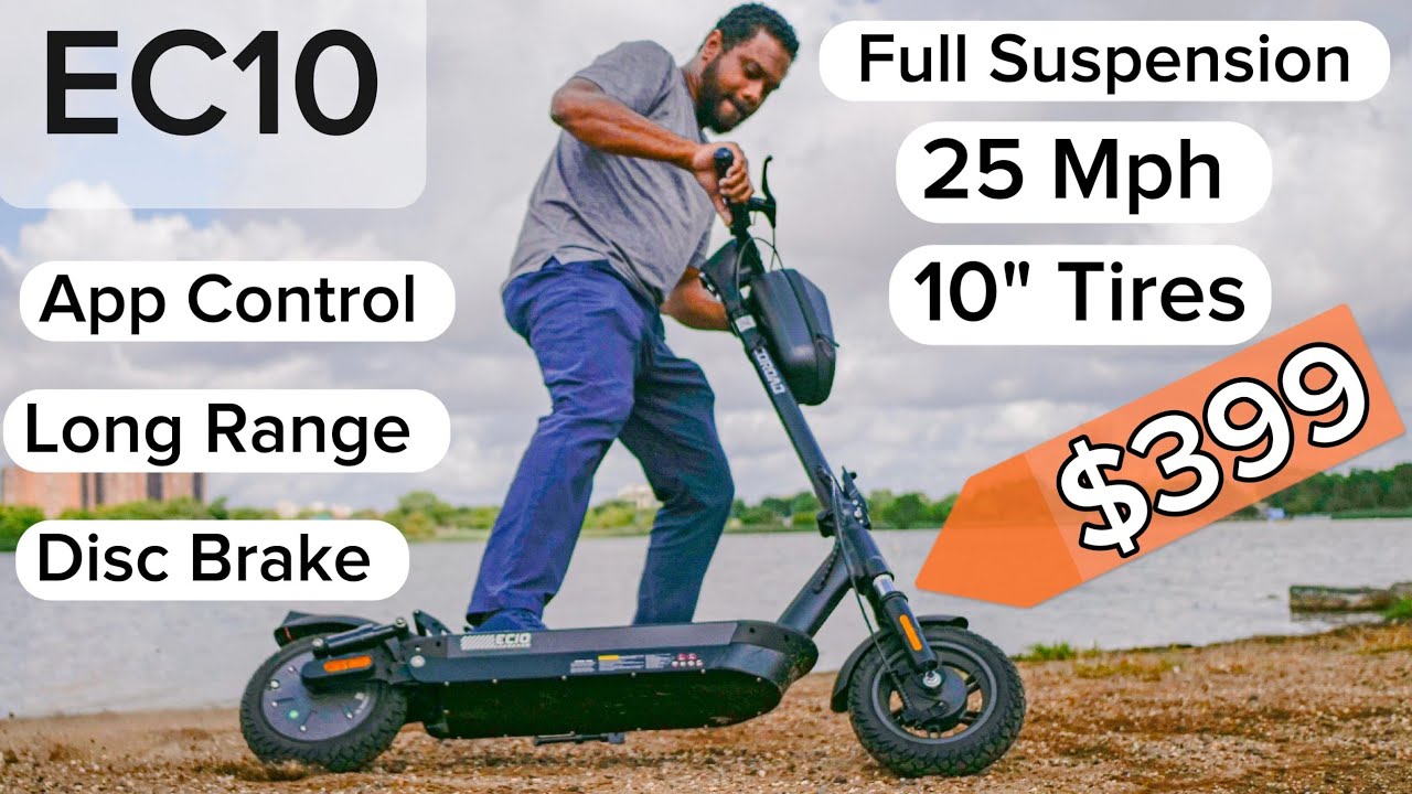 ECOROAD EC10 Review — Affordable Foldable E‑Scooter for Commuters - YouTube