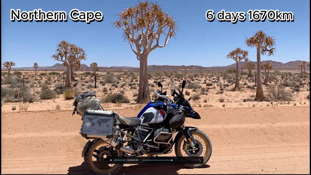 My 6 Day 1670km Motorcycle Ride to the Northern Cape and West Coast of ...
