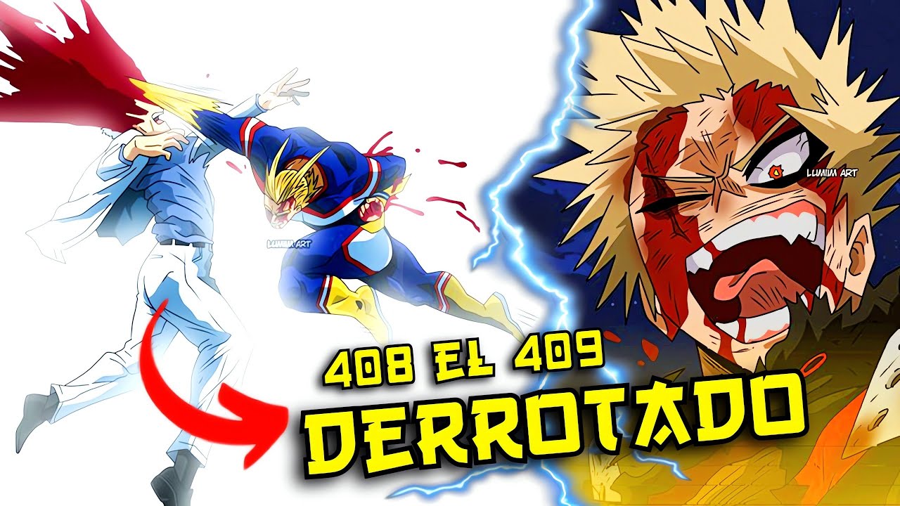 💥 ¿ La derrota de All For One? | BAKUGO LIBERA SU MAXIMO PODER | Boku ...