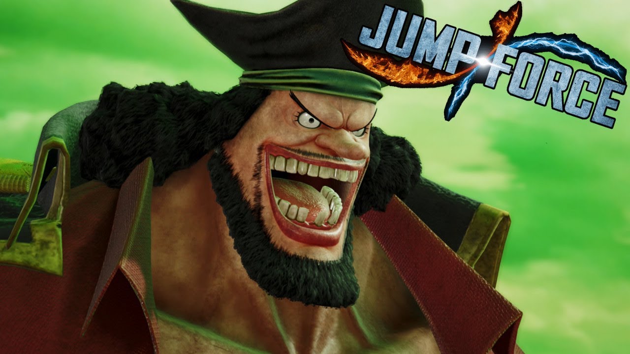 JUMP FORCE OPEN BETA GAMEPLAY! BlackBeard is So Ugly! - YouTube