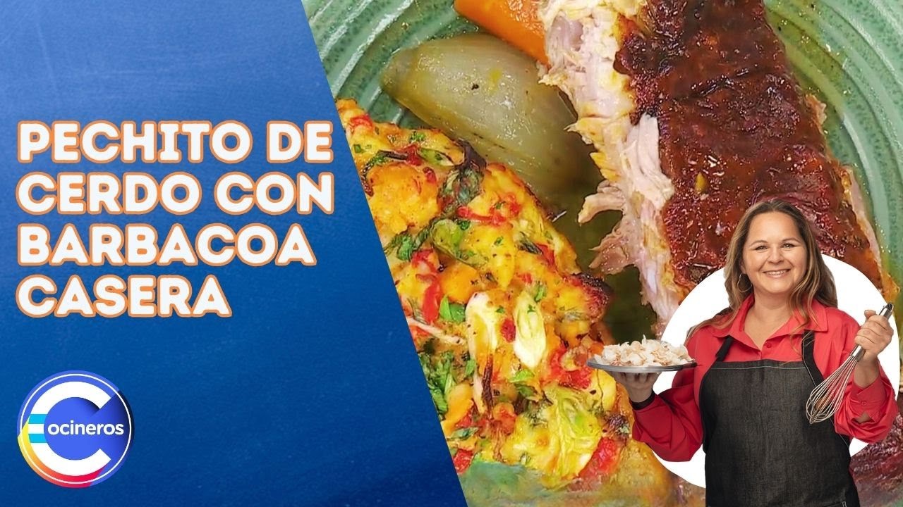 Cómo hacer PECHITO DE CERDO con BARBACOA CASERA: ¡Receta fácil y ...