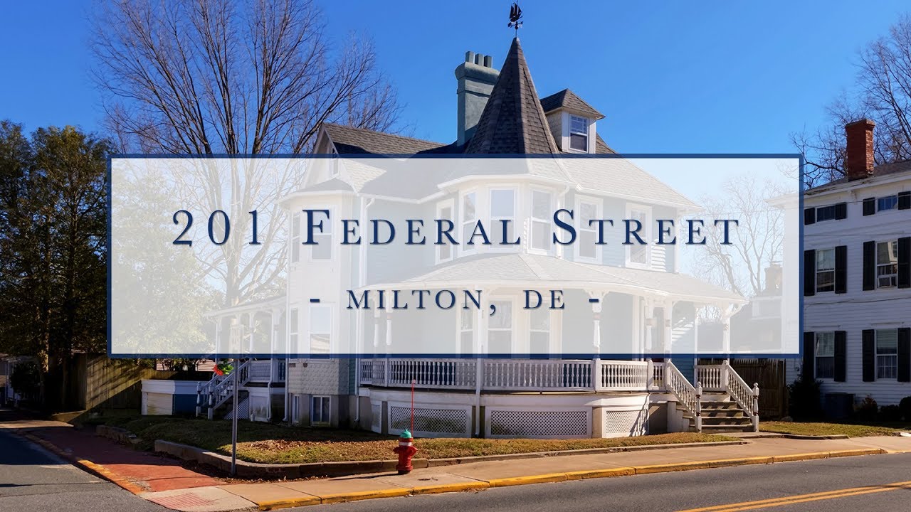 Property Feature: 201 Federal St., Milton Delaware 19968 - YouTube