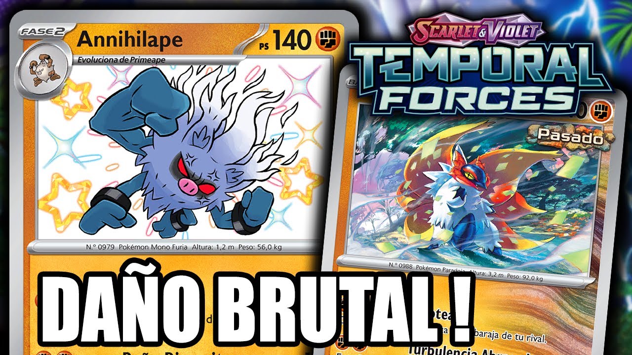 Este Deck de ANNIHILAPE llega a Daños BRUTALES! [TEMPORAL FORCES ...