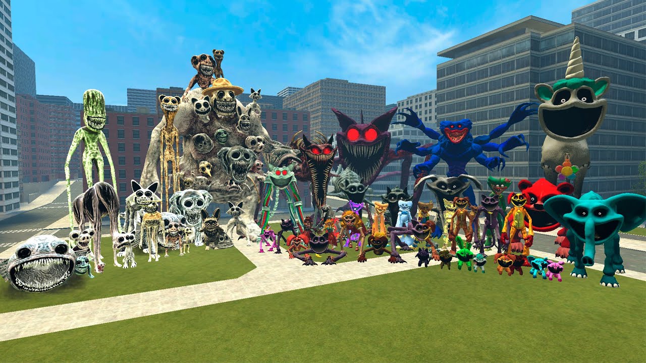 All Poppy Playtime Chapter 3 vs All roblox innyume smiley vs All ...