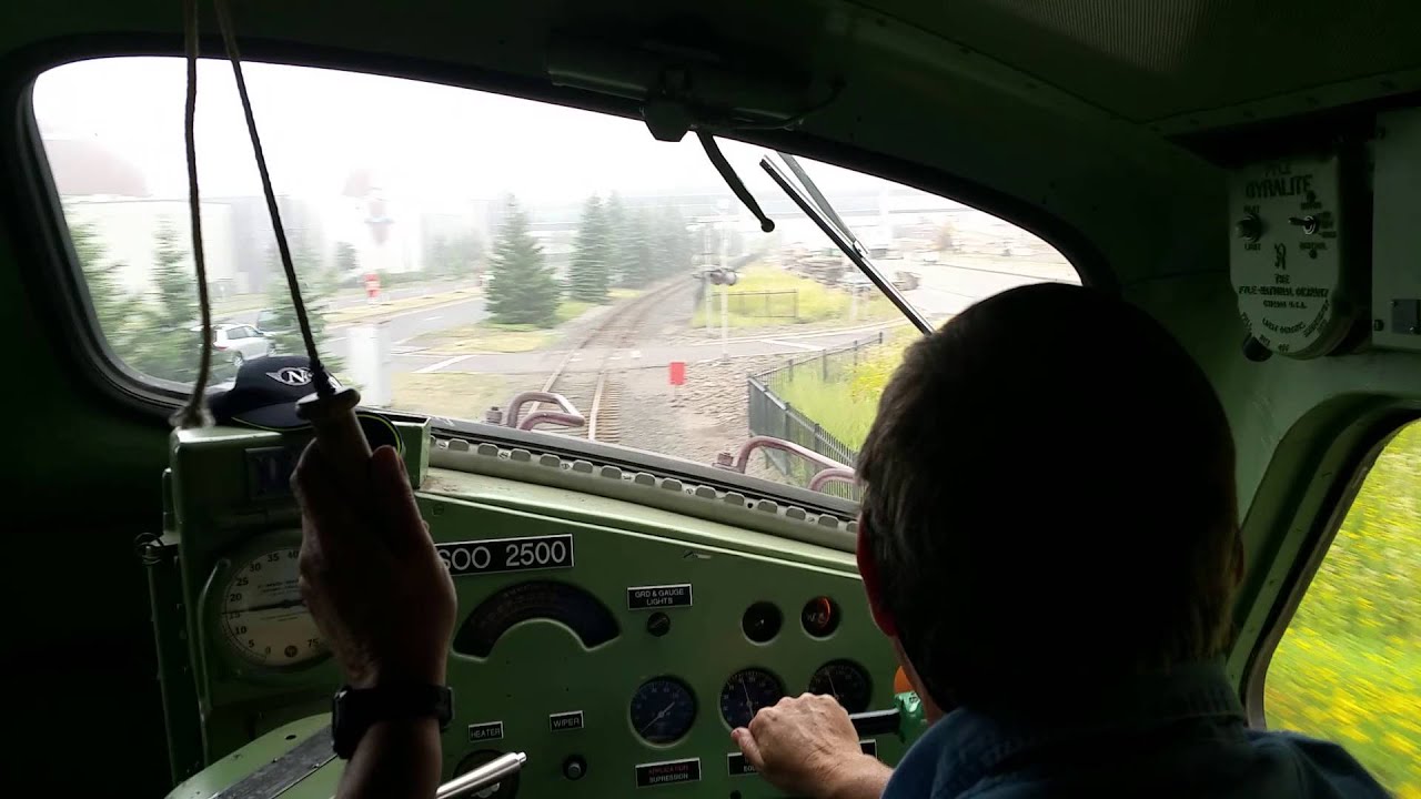 Ride in the cab of FP7 Soo LIne #2500 - YouTube