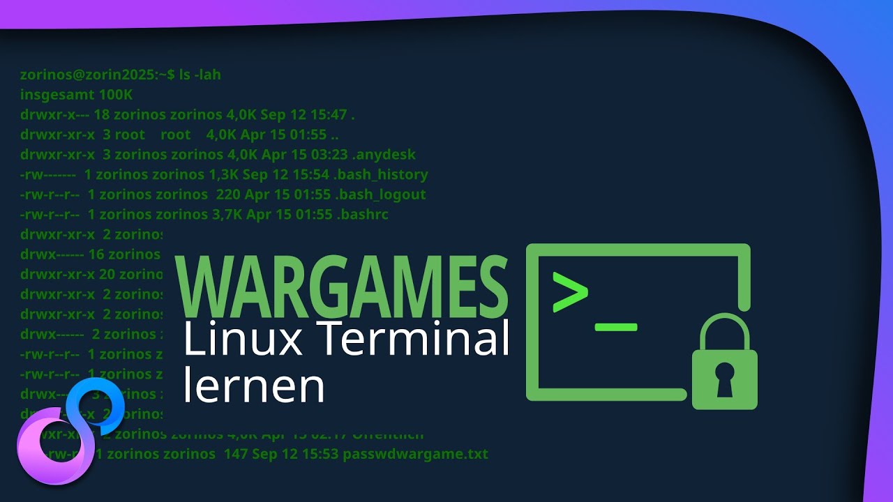 Linux Wargames: So bekommst du den TERMINAL überblick! | Linux Infinite ...