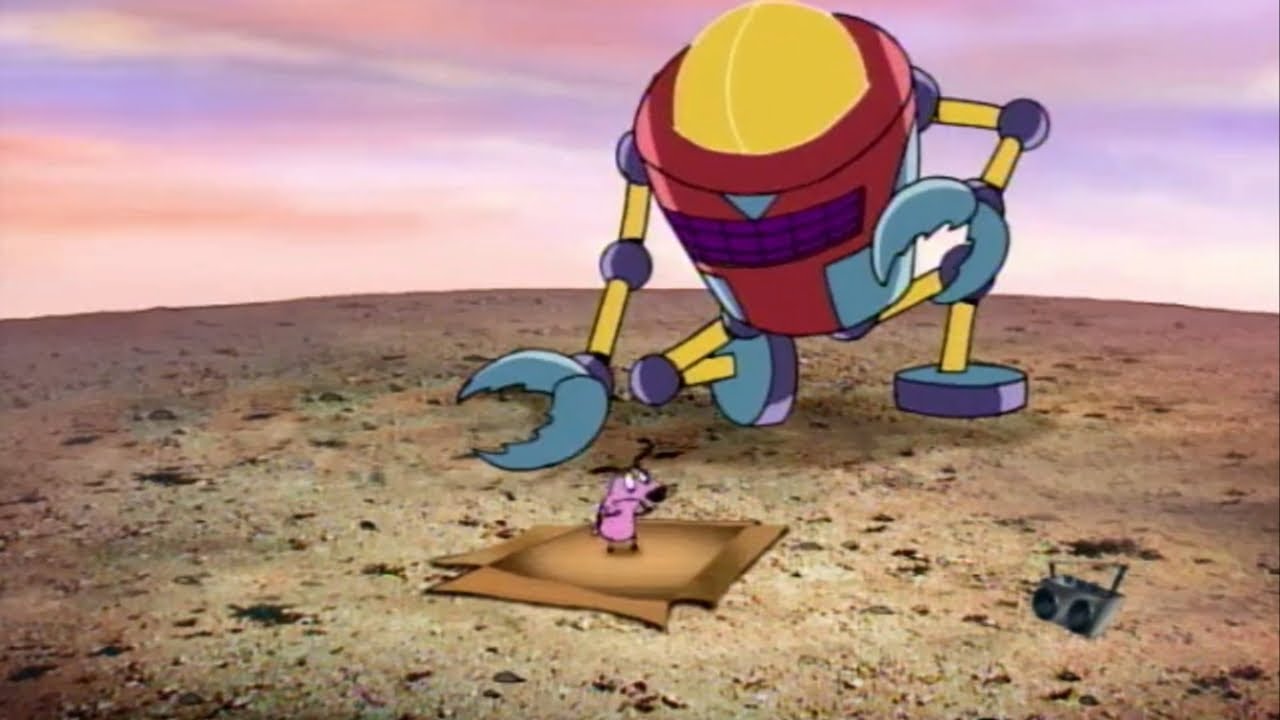 Courage The Cowardly Dog - “Break Dance” - YouTube