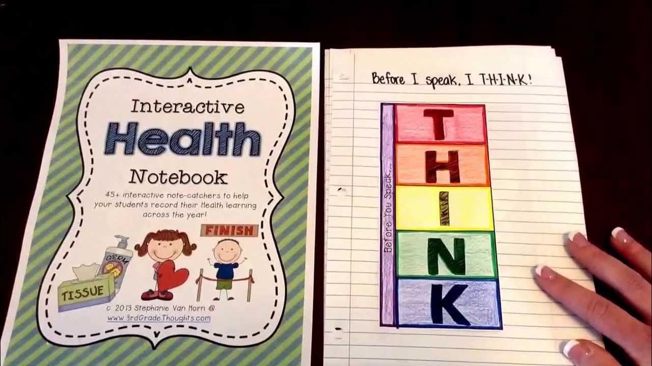 Interactive Health Notebook Demo - YouTube