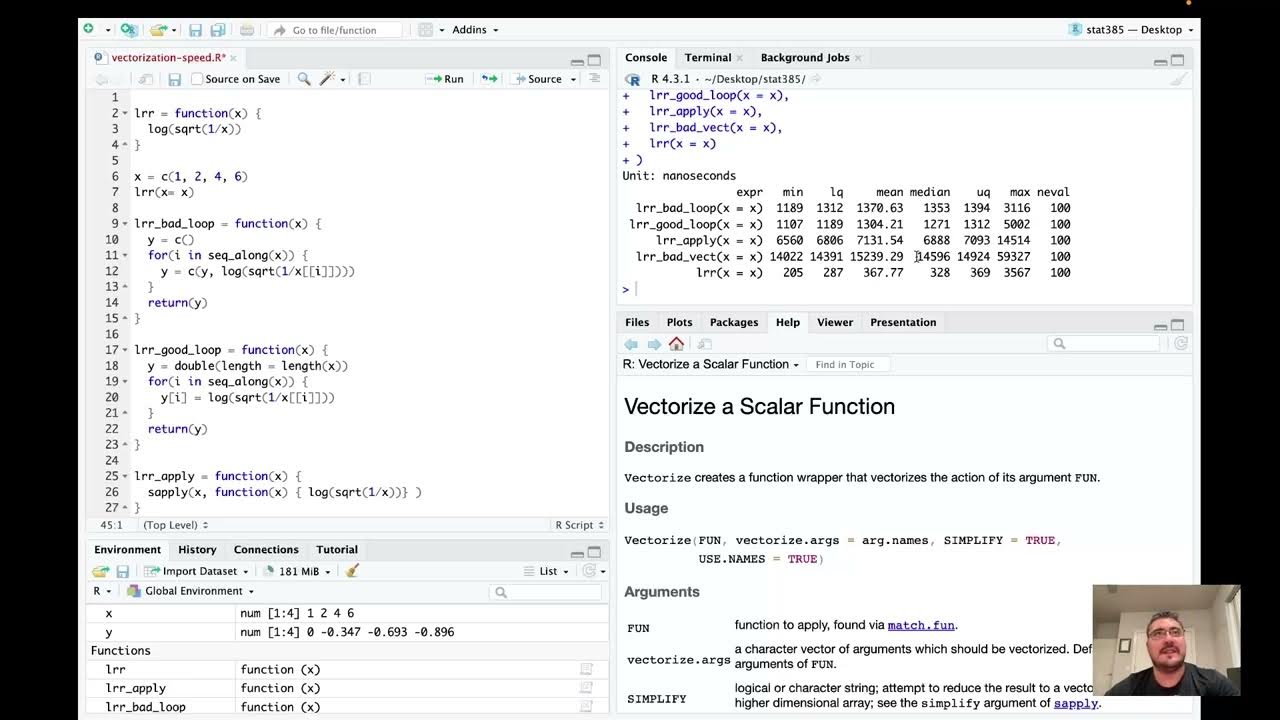 STAT 385 // fa24 // Lab 05: Vectorization - YouTube