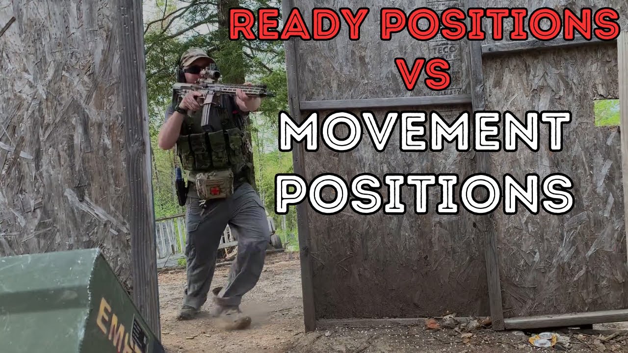 CQB - Ready vs Movement/Safety Positions - YouTube