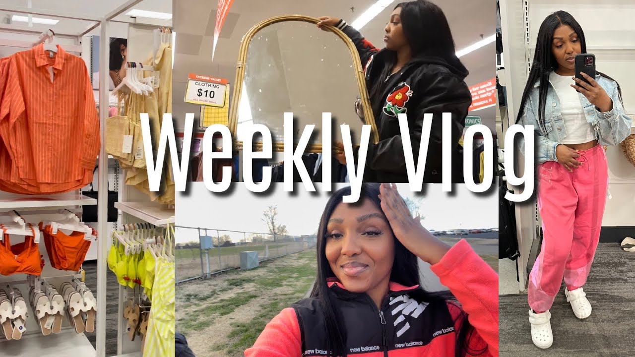 Weekly Vlog| Target Run, Exercising, and Bargain Hunting - YouTube