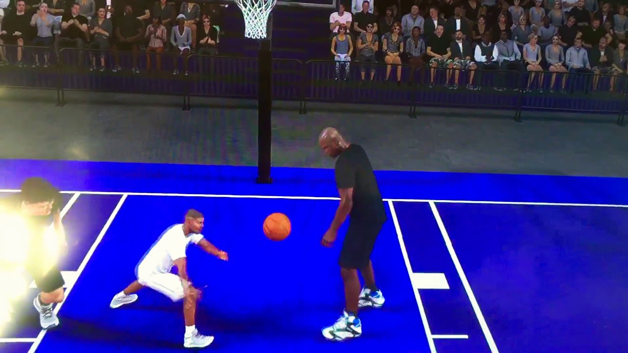 Shaq Dominates midget - YouTube