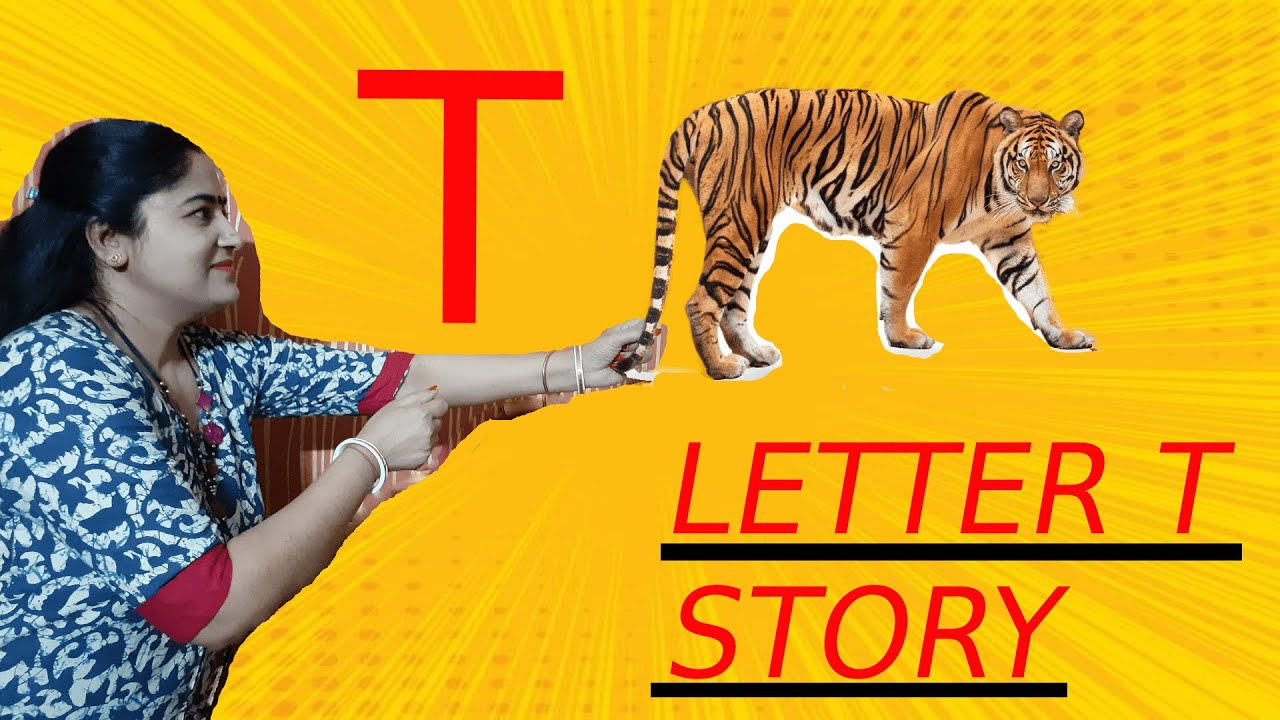 Introduction to Letter T with a story for Kids - YouTube