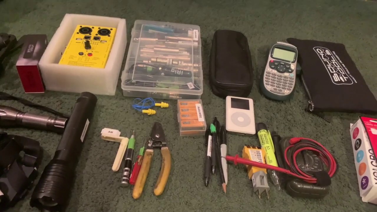 Audio Engineer Work Box - Apache 5800 case from Harbor Freight - YouTube