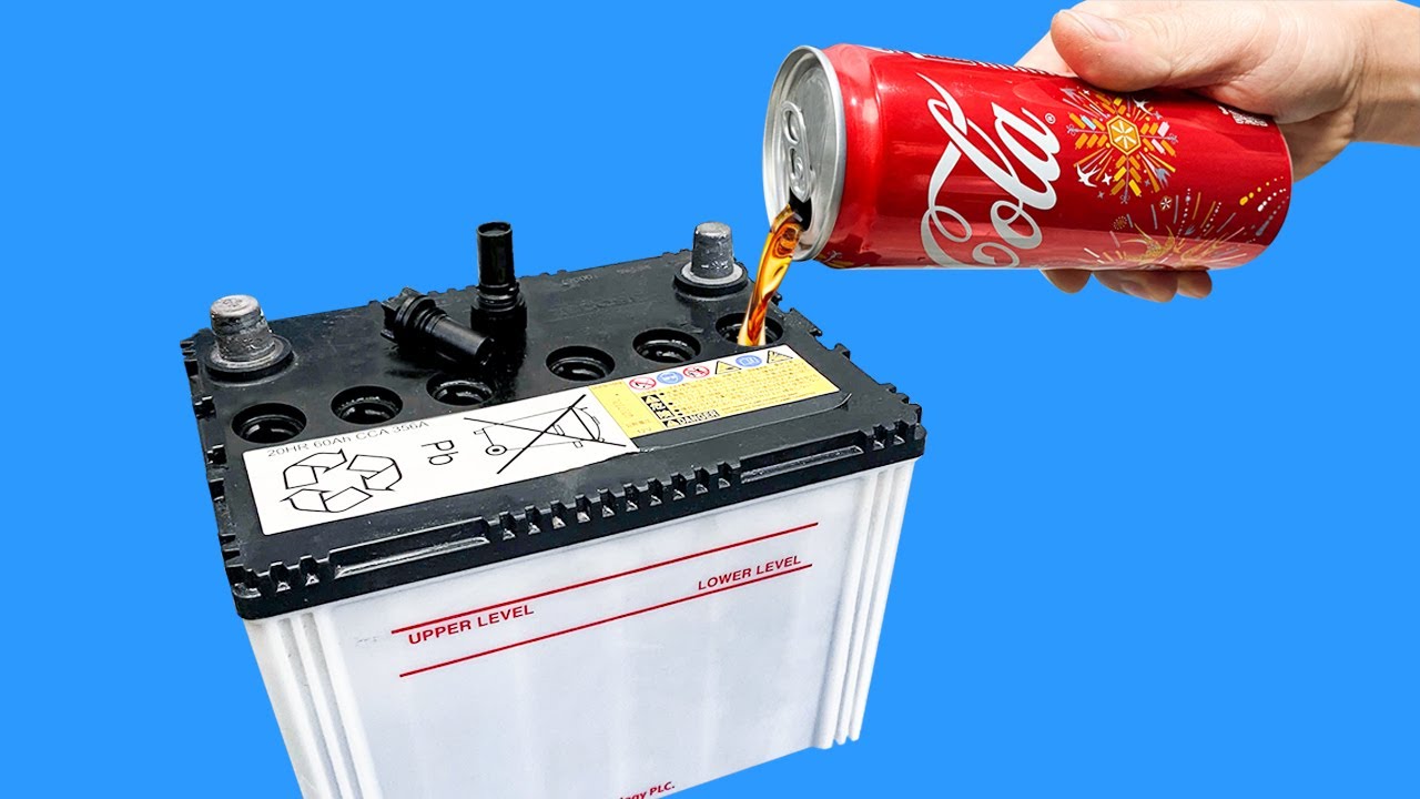 Never buy new batteries! Just use Coca Cola and your Old Batteries can ...