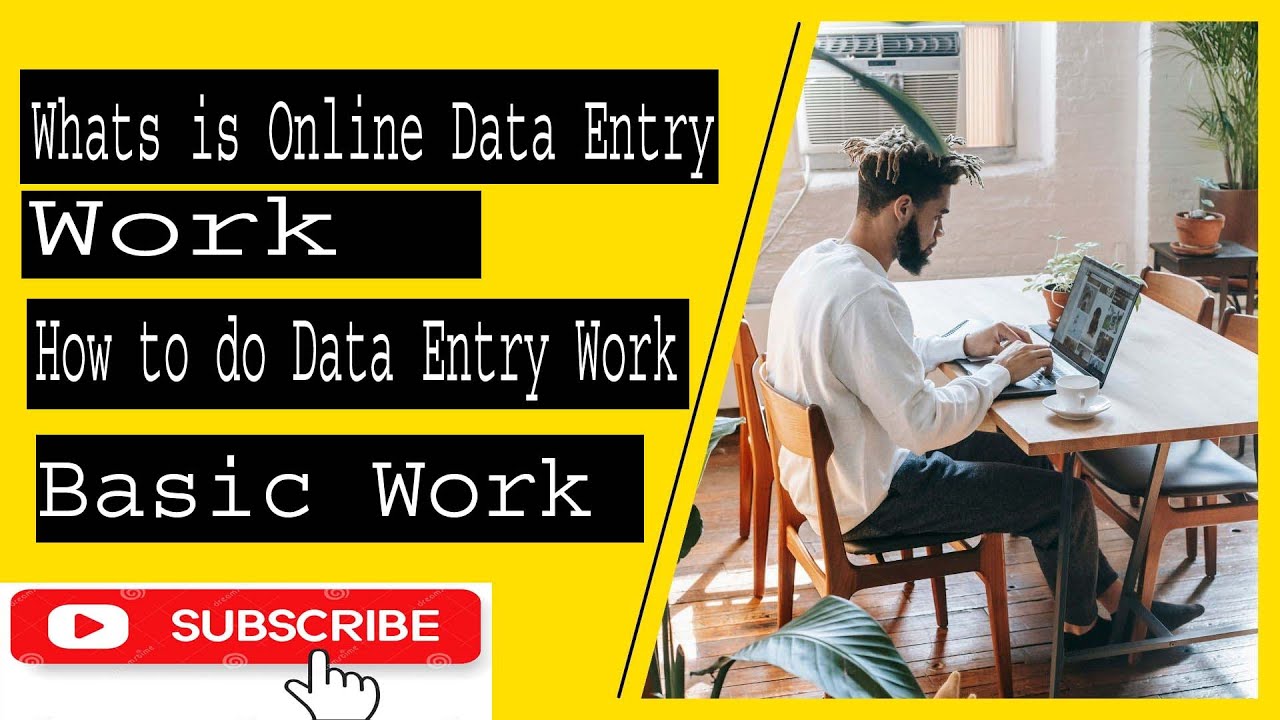 What is Online Data Entry Work - YouTube