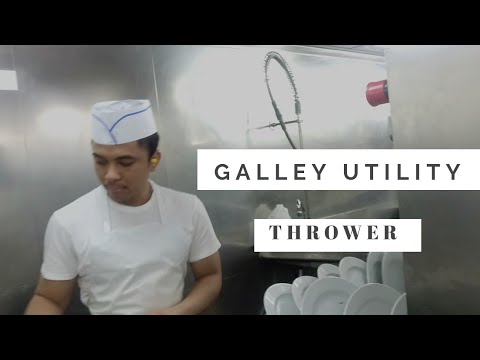 Galley utility as a thrower - YouTube