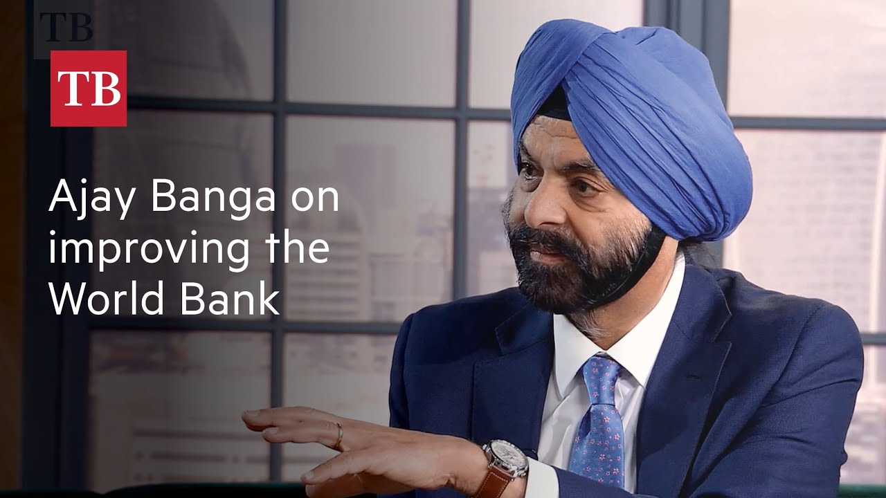 Ajay Banga on improving the World Bank - YouTube