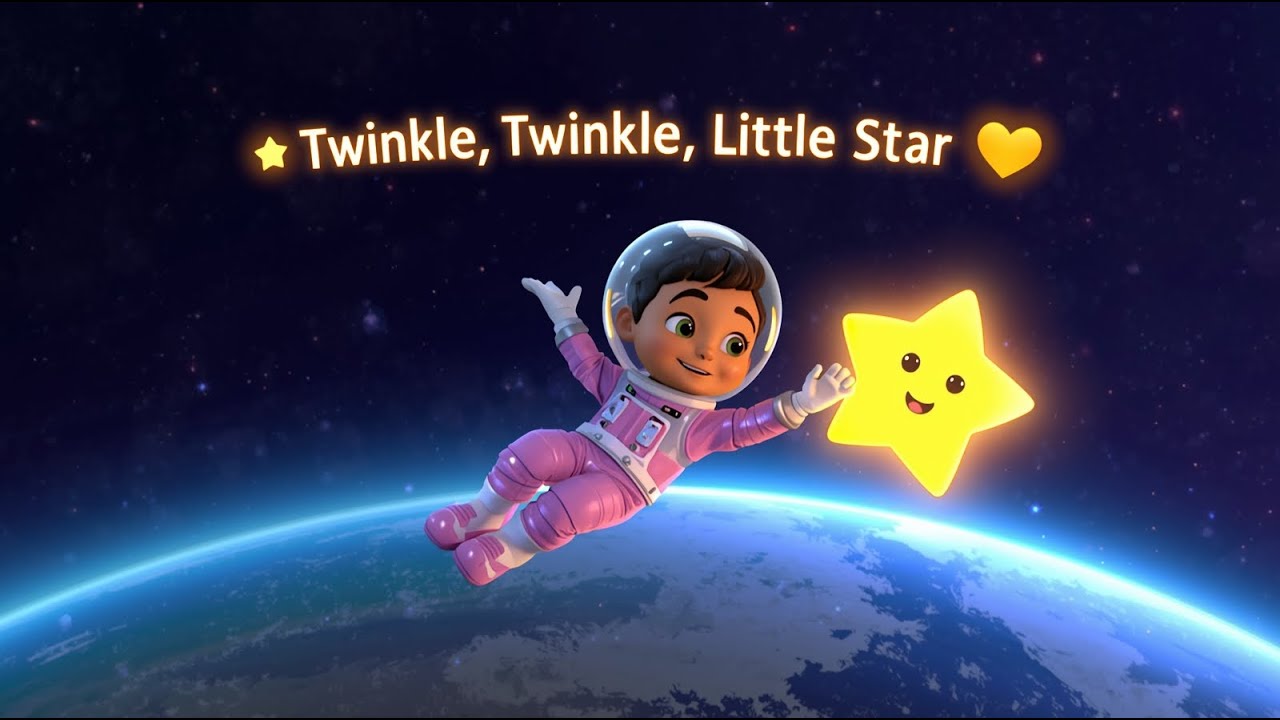 Kids Song | 3D Animated Nursery Rhyme – Twinkle, Twinkle, Little Star ...