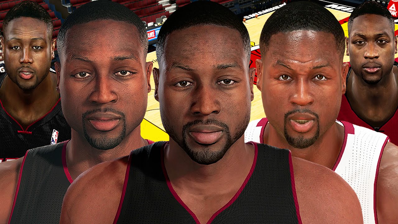 Dwyane Wade From NBA 2K4 to NBA 2K16 - YouTube