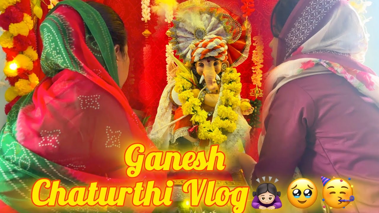 Finallyyyy BAPPA GHAR AAGAYE🥹🥳💃🏻|| Ganpati Bappa Morya🙇🏻‍♀️ ️ || Thapa Riya - YouTube