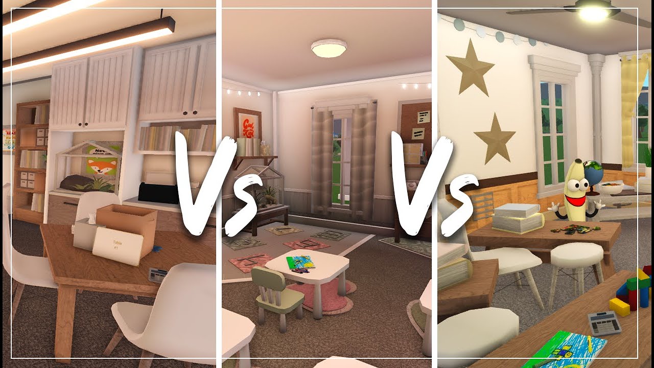 Classroom Build Battle | Back to School Edition | Welcome to Bloxburg ...