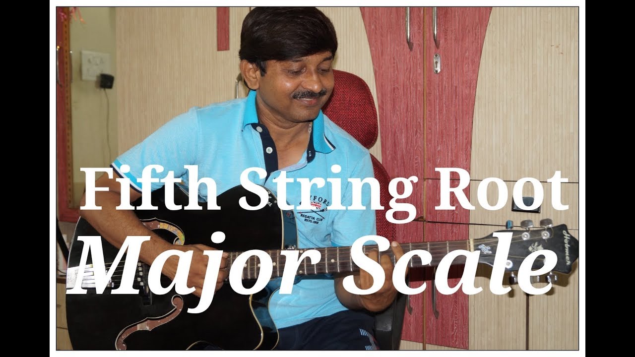 Guitar Major Scale Shape Fifth String Root | G synth Musica | Milind ...