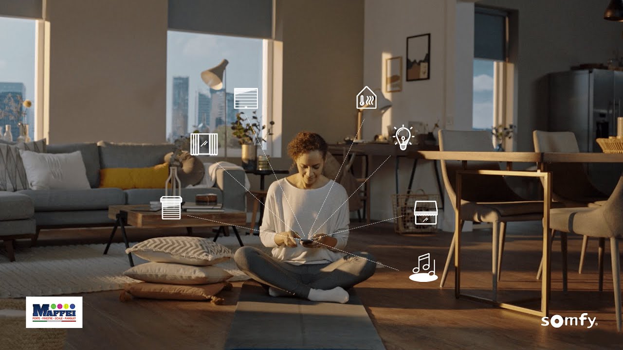 Domotica e Smart Home - Maffei Sistemi con Somfy - YouTube