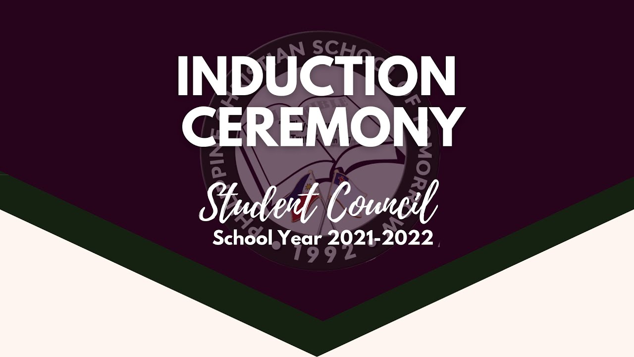 Induction Ceremony Student Council SY 21-22 - YouTube