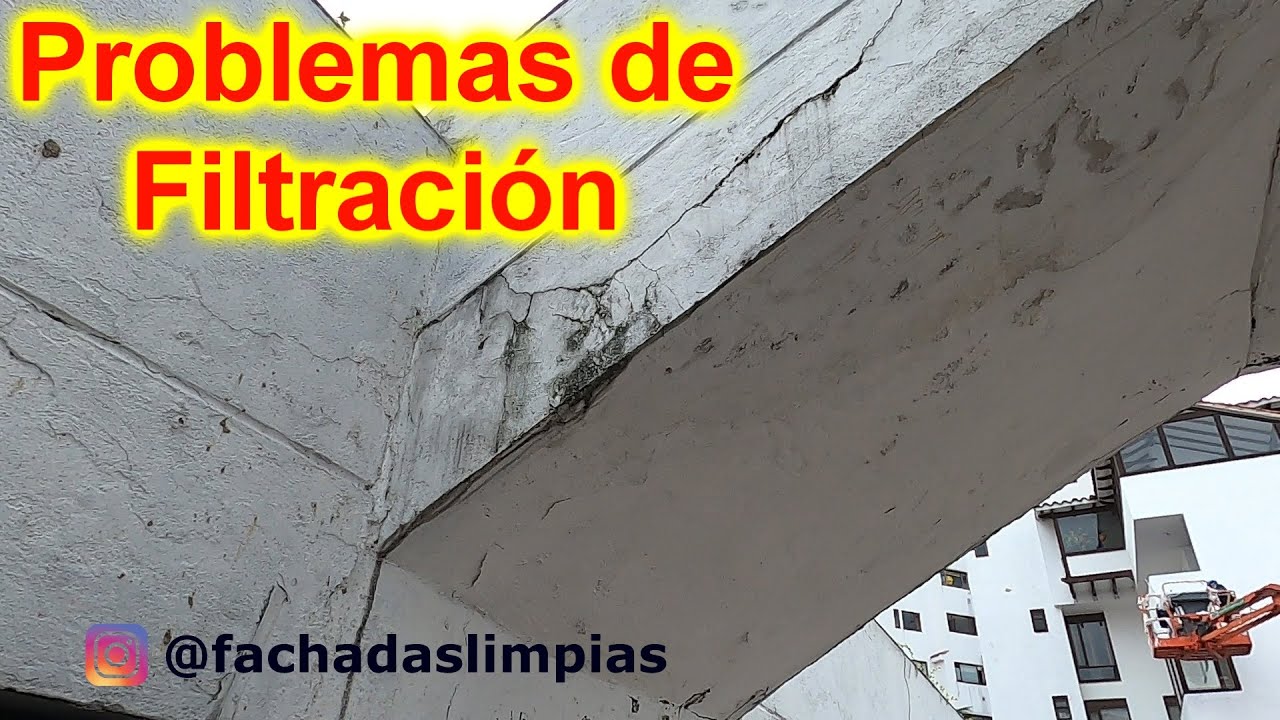 Problemas de Filtración en Fachadas Externas - YouTube