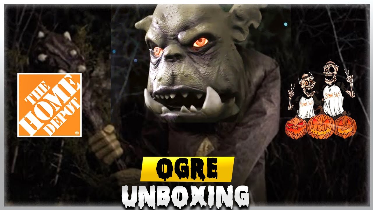 Tumble the Troll Animatronic 2025 | Home Depot Halloween Unboxing ...