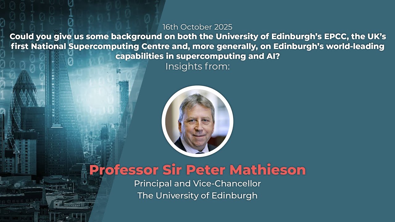 Sir Peter Mathieson Interview - AI Policy - YouTube