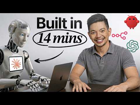 How I Built an AI Agent in 14 minutes as A Beginner (2026)