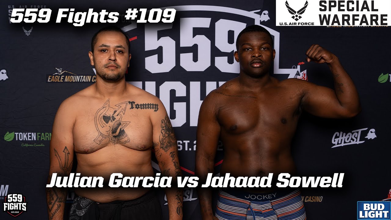 559 Fights #109 - Jahaad Sowell vs Julian Garcia - YouTube