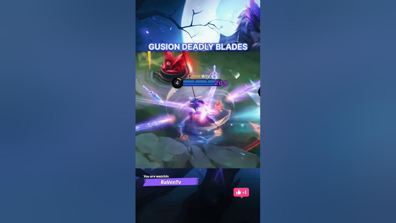 Gusion Deadly Blades Gusion Mlbb Mlbbshorts Youtube
