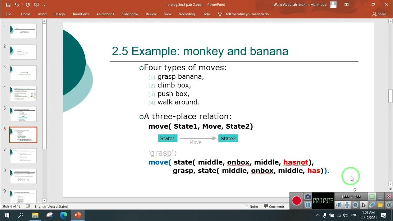 Prolog || monkey and banana problem - YouTube