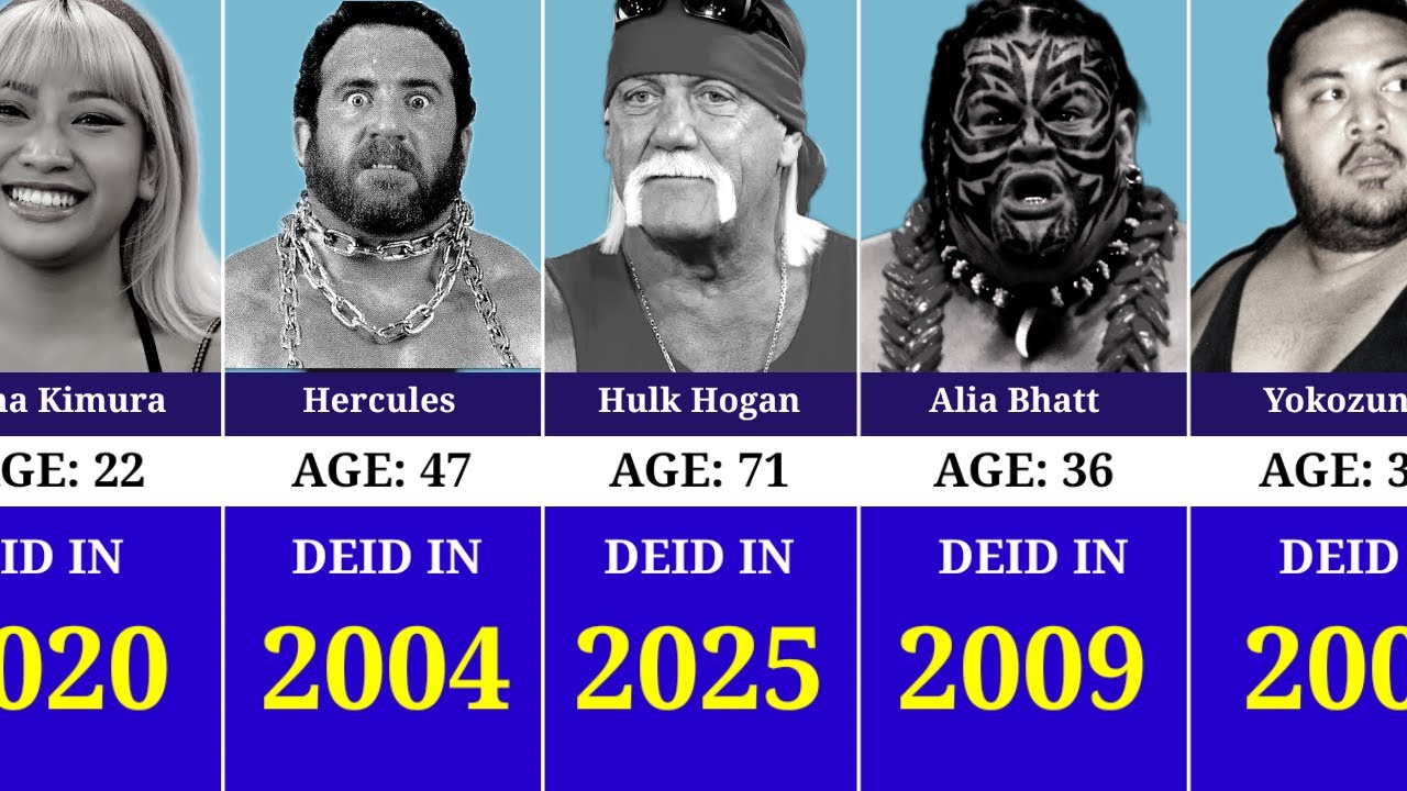 WWE wrestlers Died In Every Year From 2000- 2025! - YouTube