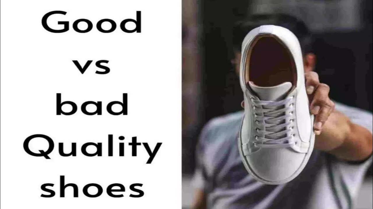 good vs bad quality shoes mens collection, mens attitude - YouTube