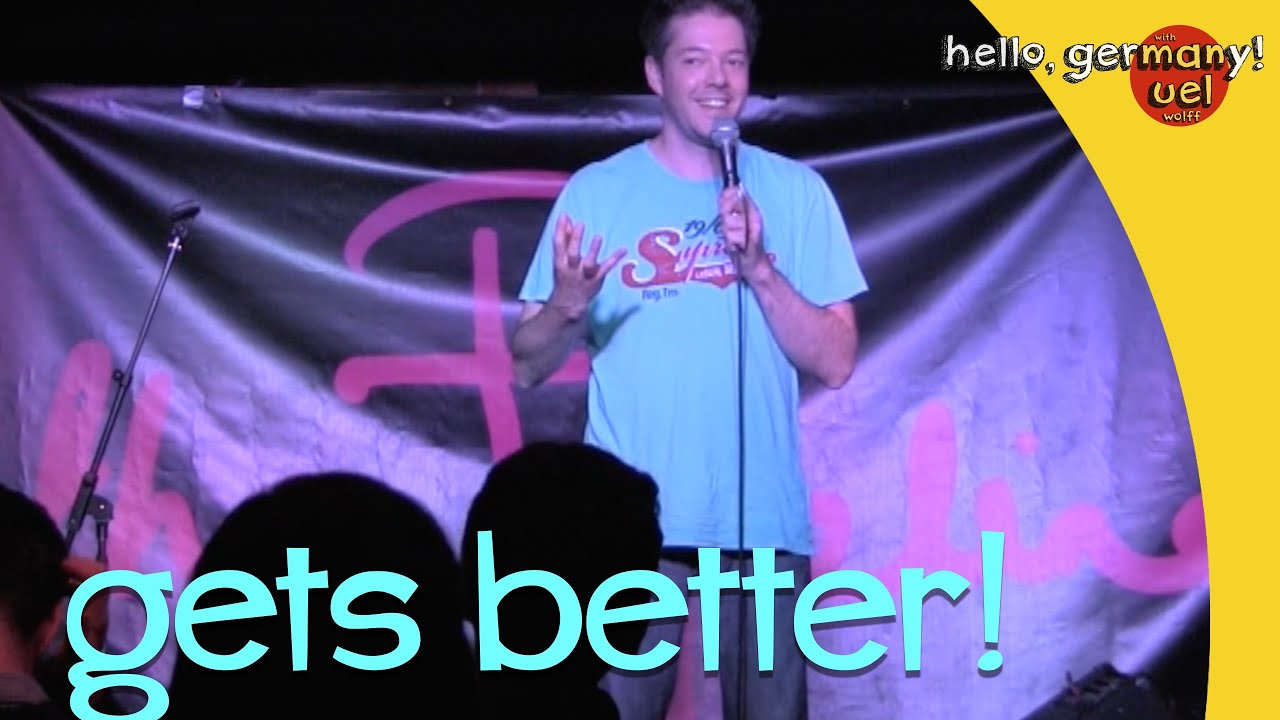 It gets better all the time - German Comedian Manuel Wolff - YouTube