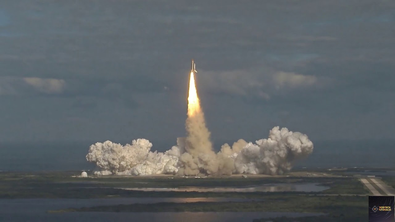 Despegue Espectacular de Nave Espacial -Audio Original - YouTube