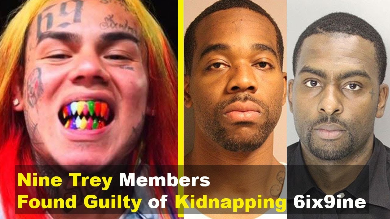 Nine Trey Found Guilty of Kidnapping 6ix9ine in Court - YouTube