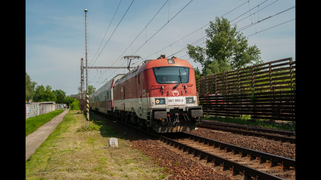 VLAKY NA TRATI #4 - Malacky - YouTube