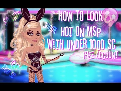 HOW TO LOOK HOT ON MSP WITH UNDER 1000 SC (free MSP account) || cshai ...